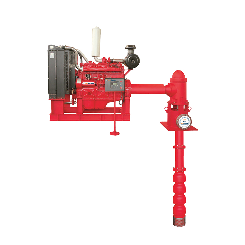 55hp Vertical Electric Shaft Turbine Fire Centrifugal Pump